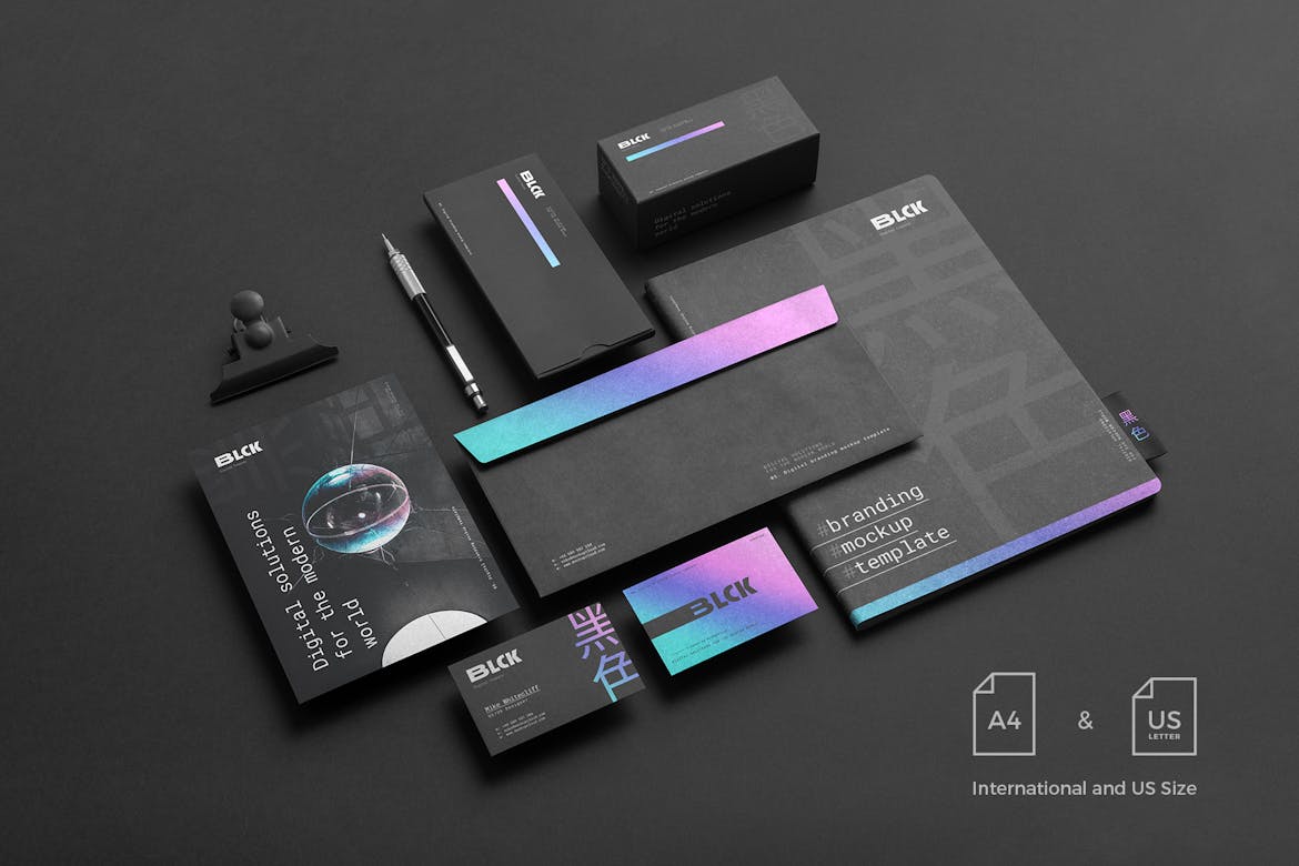 Blck Branding Mockup | Premium & Free PSD Mockup Store