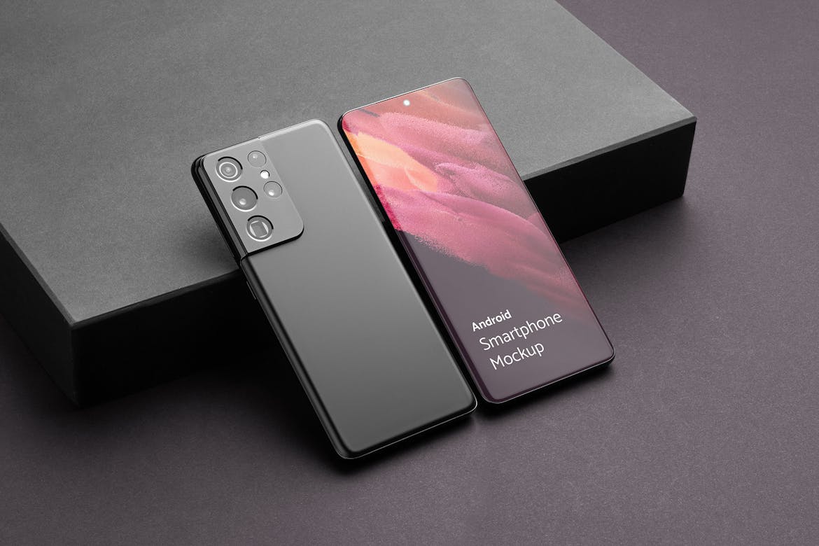 Android Smartphone Mockups Vol. 2 | Premium & Free PSD Mockup Store