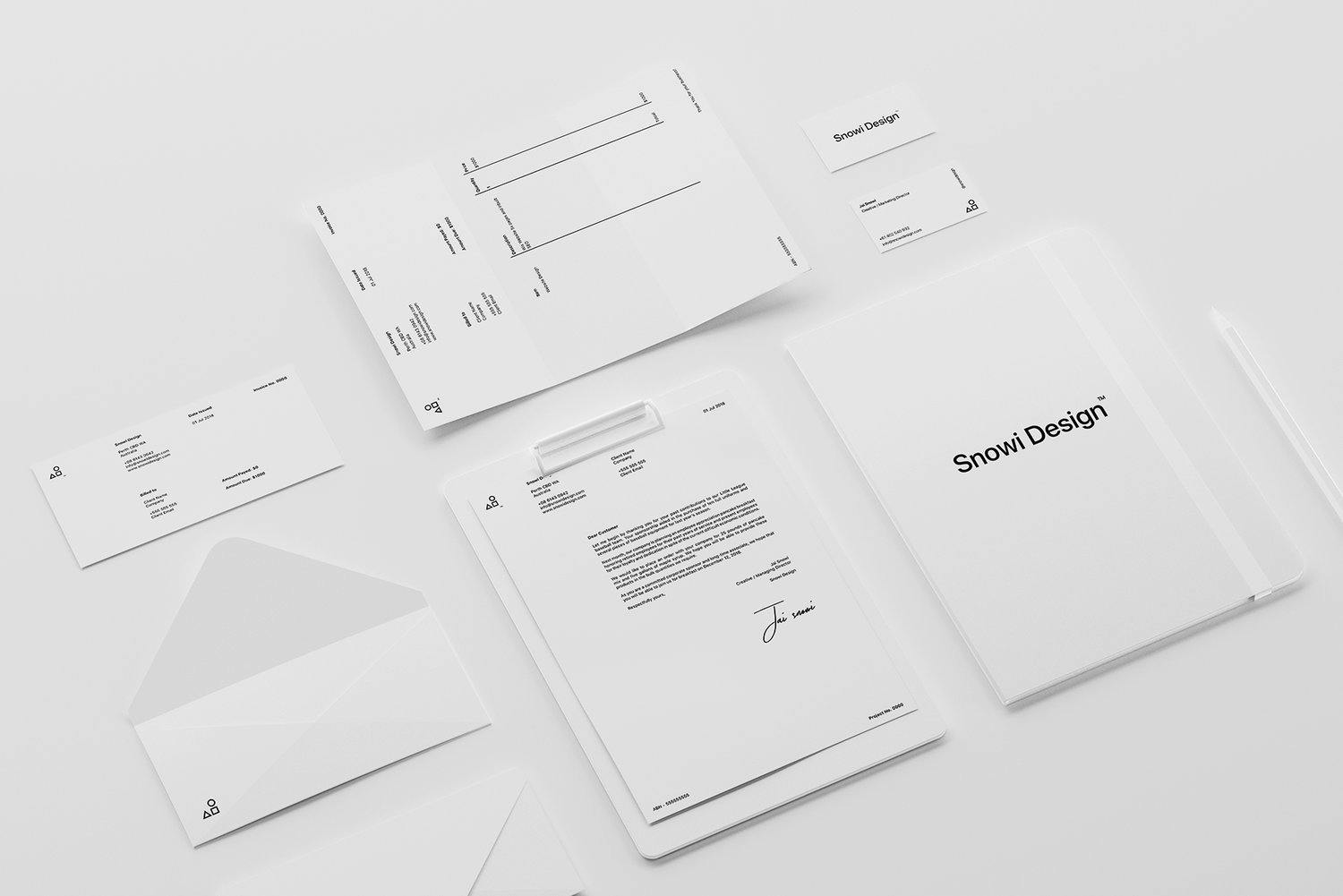 Hand Drawn Mockup Set | Premium & Free PSD Mockup Store