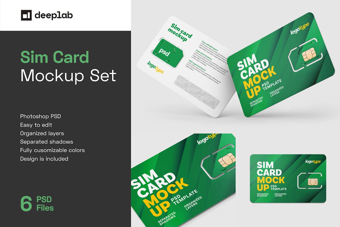 Sim Card Mockup Set | Premium & Free PSD Mockup Store
