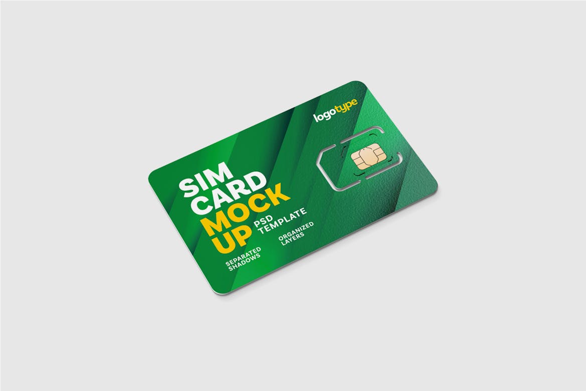 Sim Card Mockup Set | Premium & Free PSD Mockup Store