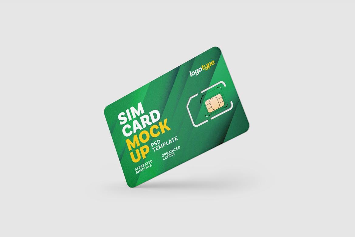 Sim Card Mockup Set | Premium & Free PSD Mockup Store