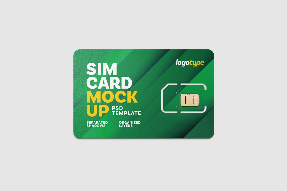 Sim Card Mockup Set | Premium & Free PSD Mockup Store