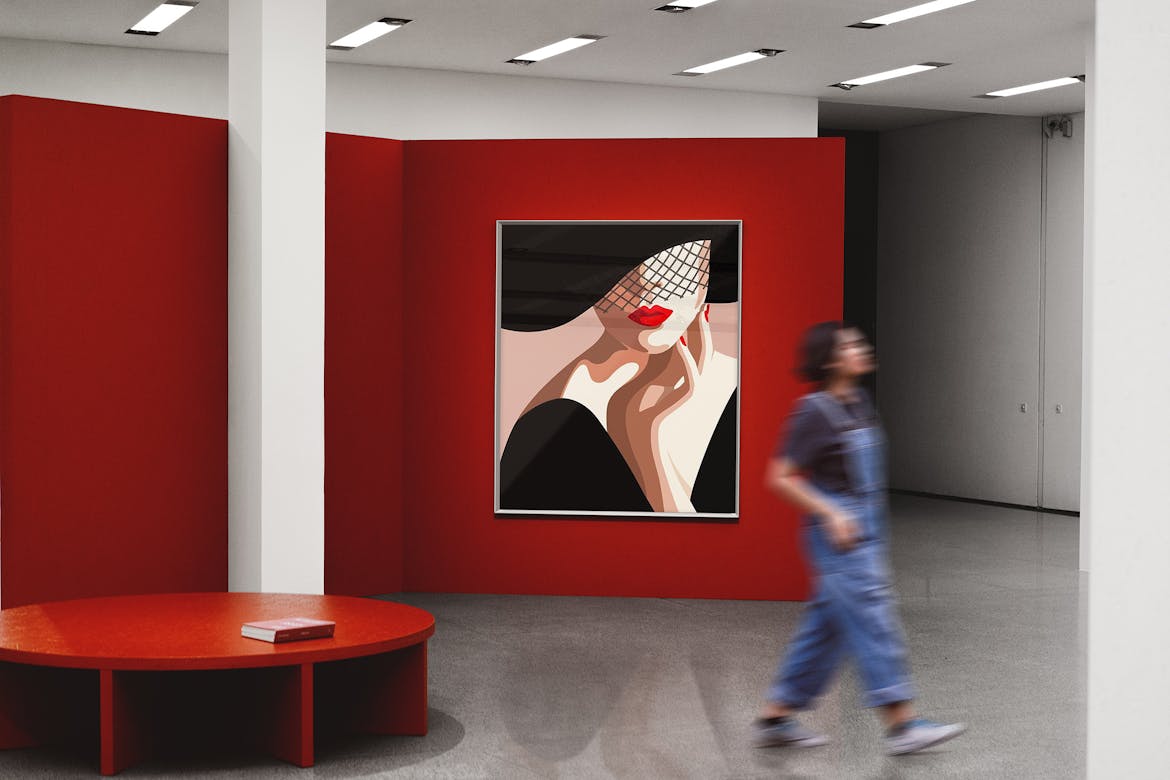 Art Gallery MockUp / Poster | Premium & Free PSD Mockup Store