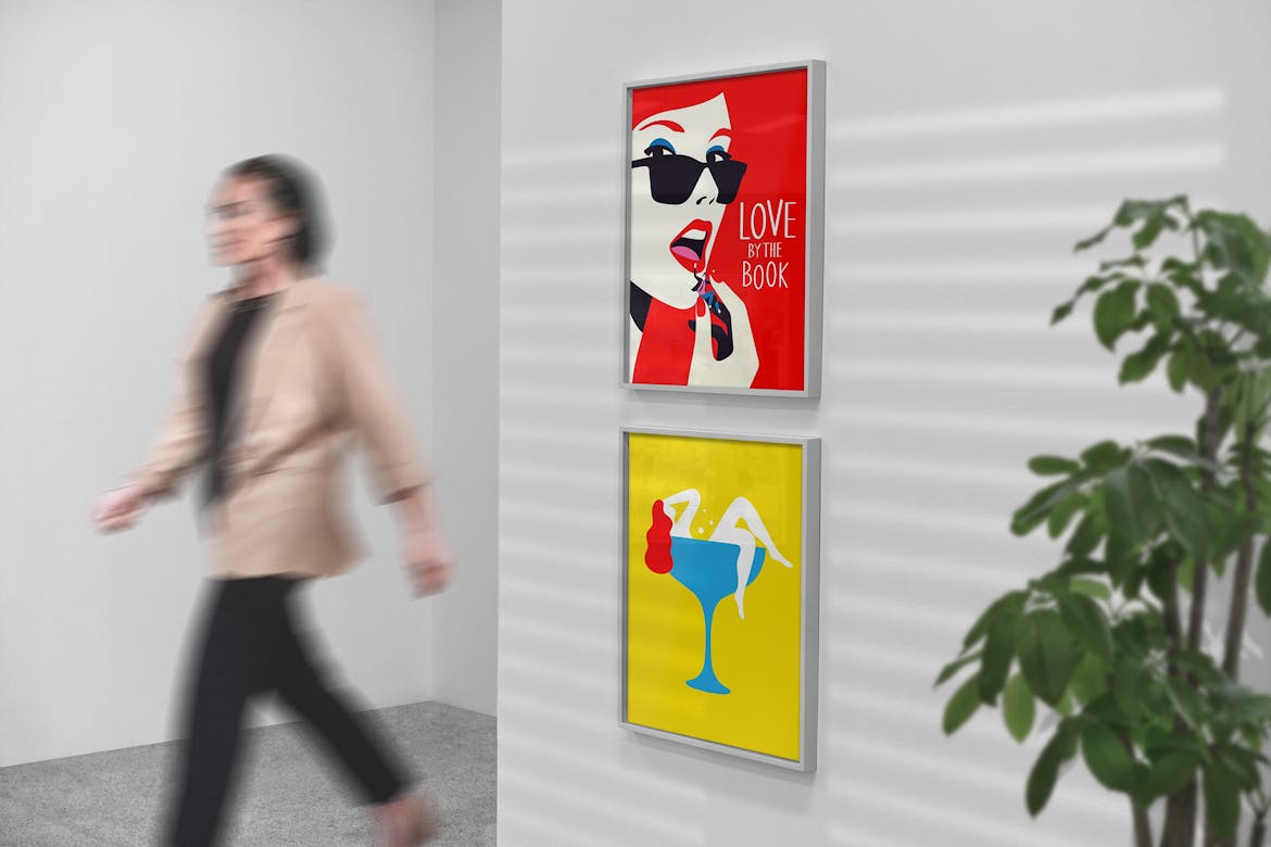 Art Gallery MockUp / Poster | Premium & Free PSD Mockup Store