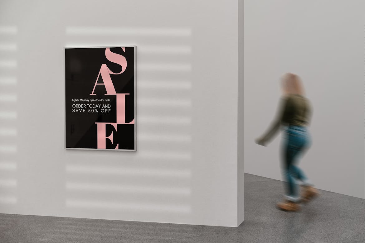 Art Gallery MockUp / Poster | Premium & Free PSD Mockup Store