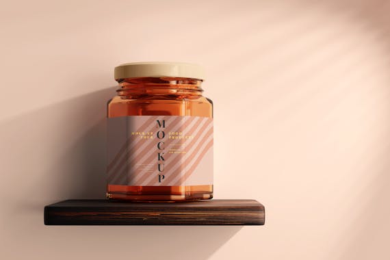 Amber Jars Mockup Collection | Premium & Free PSD Mockup Store