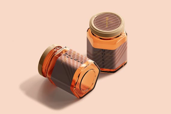 Amber Jars Mockup Collection | Premium & Free PSD Mockup Store