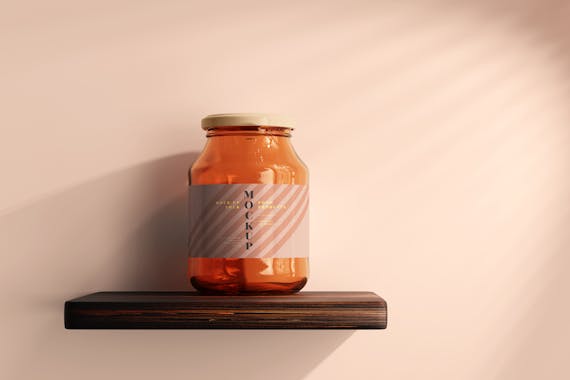 Amber Jars Mockup Collection | Premium & Free PSD Mockup Store