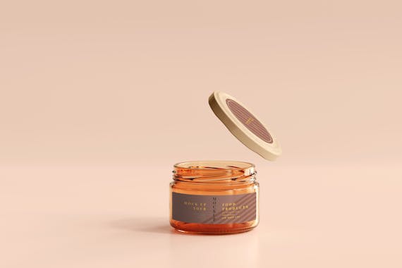 Amber Jars Mockup Collection | Premium & Free PSD Mockup Store