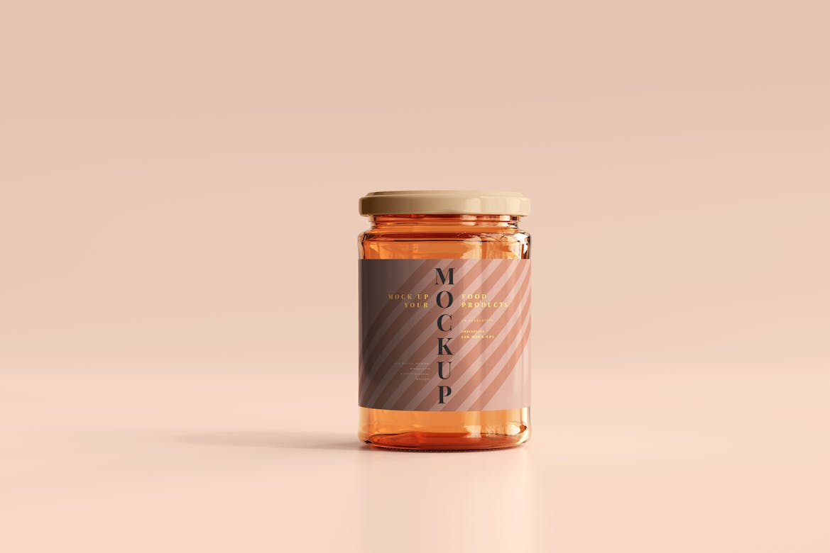 Amber Jars Mockup Collection | Premium & Free PSD Mockup Store