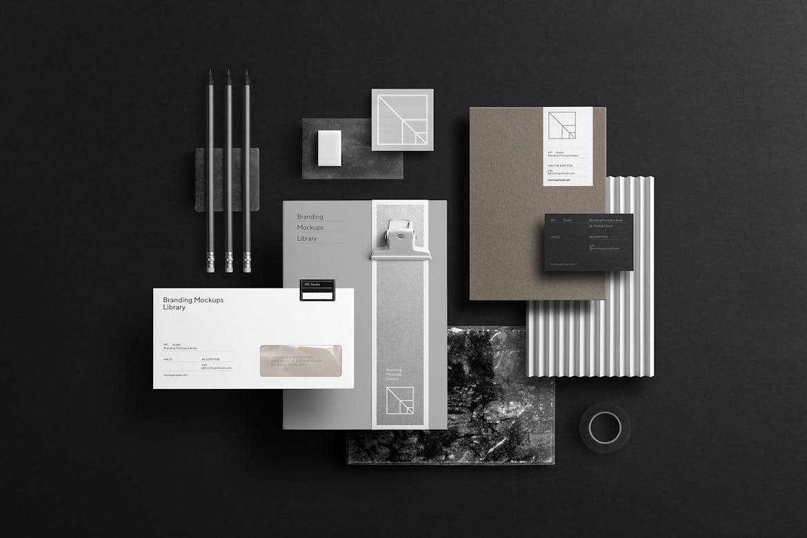 Branding Mockups Library | Premium & Free PSD Mockup Store