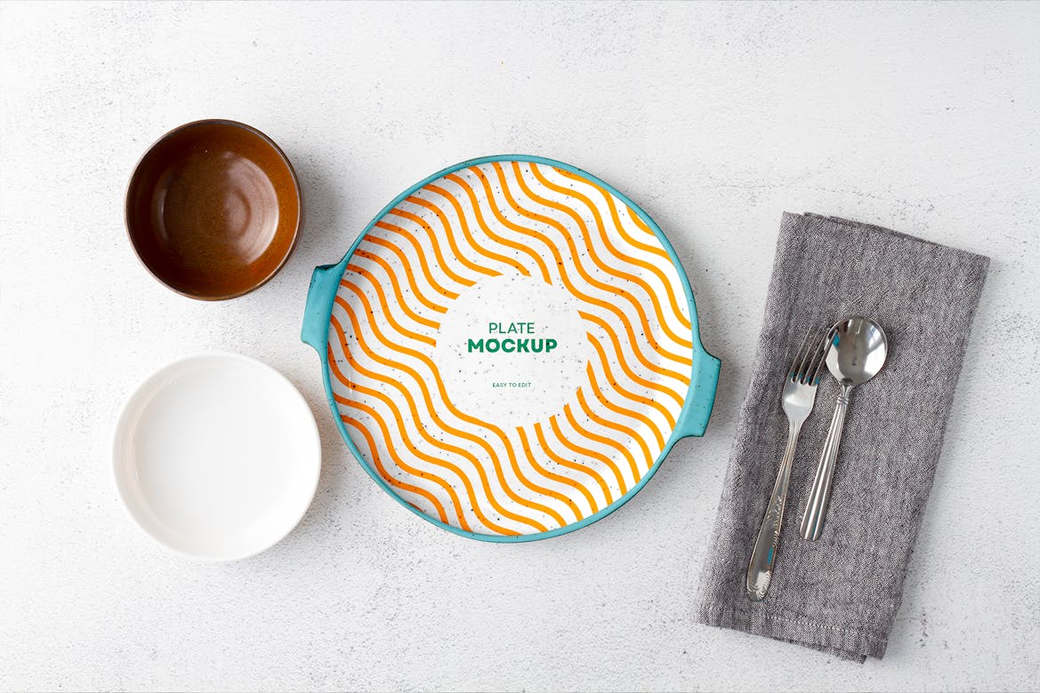 Plate Mockups | Premium & Free PSD Mockup Store