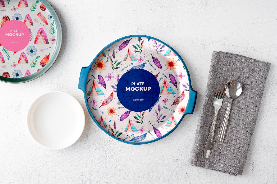 Plate Mockups | Premium & Free PSD Mockup Store