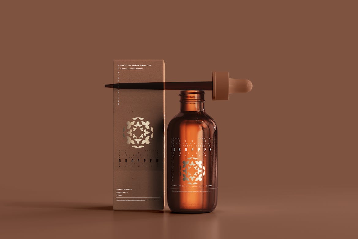 Dropper Bottle Mockup | Premium & Free PSD Mockup Store