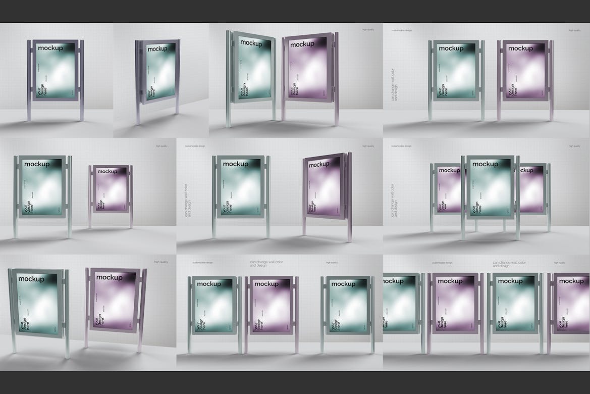 Citylight Poster Mockup | Premium & Free PSD Mockup Store