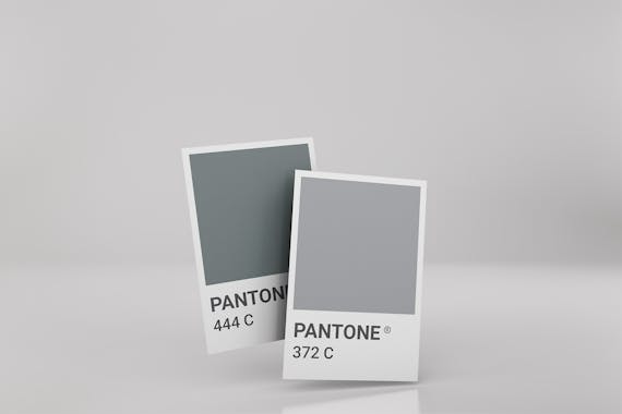 Pantone Card Mock-up | Premium & Free PSD Mockup Store
