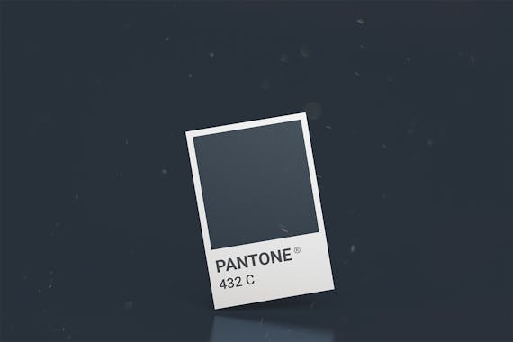 Pantone Card Mock-up | Premium & Free PSD Mockup Store