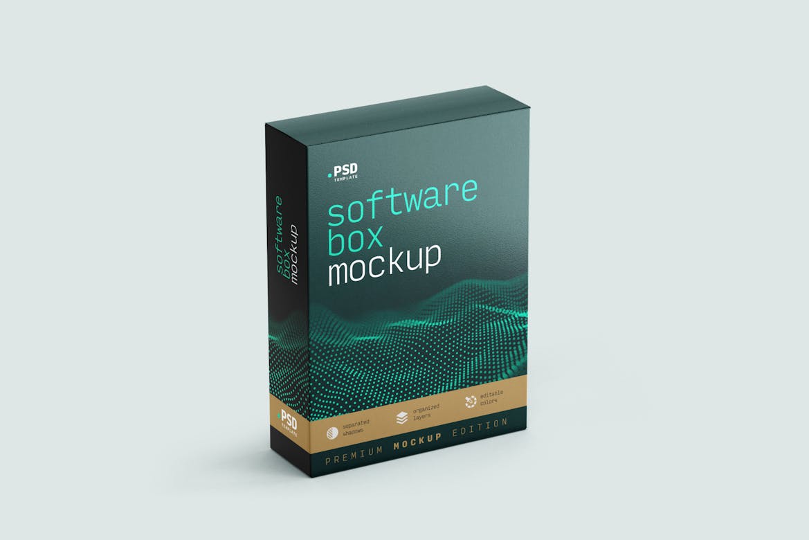Software Box Mockup Set | Premium & Free PSD Mockup Store