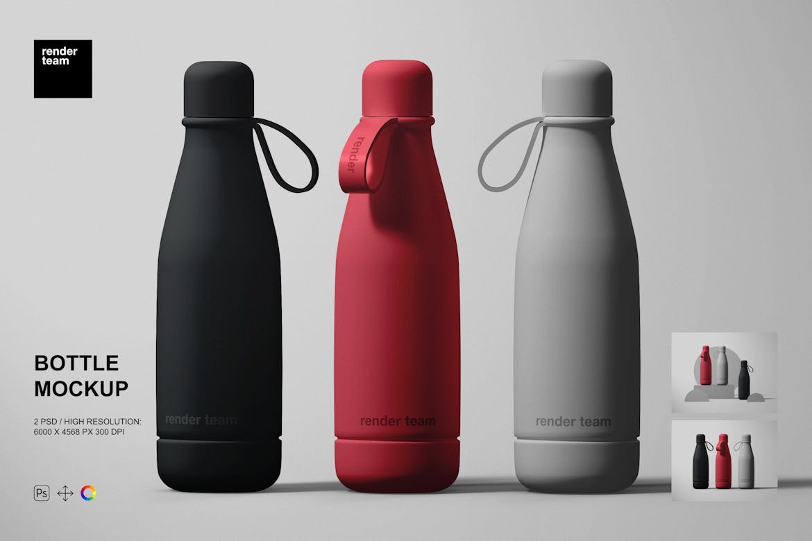 Bottle Mockup Template | Premium & Free PSD Mockup Store