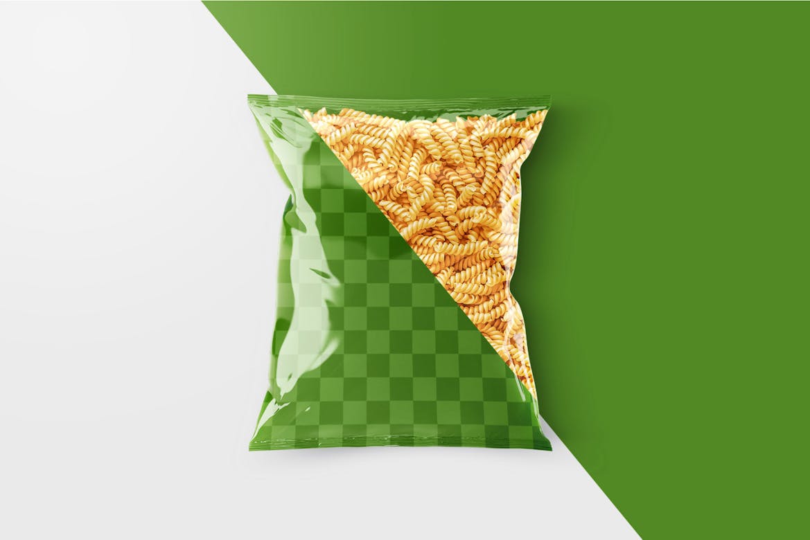 Pasta Bag Packaging Mockup Set | Premium & Free PSD Mockup Store