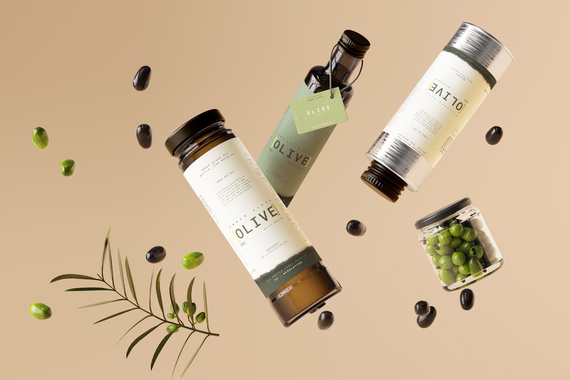 Oil Bottle Mockups | Premium & Free PSD Mockup Store