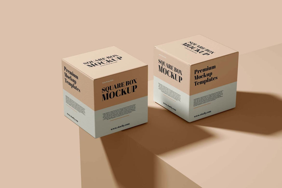 Square Box Mockup Set | Premium & Free PSD Mockup Store