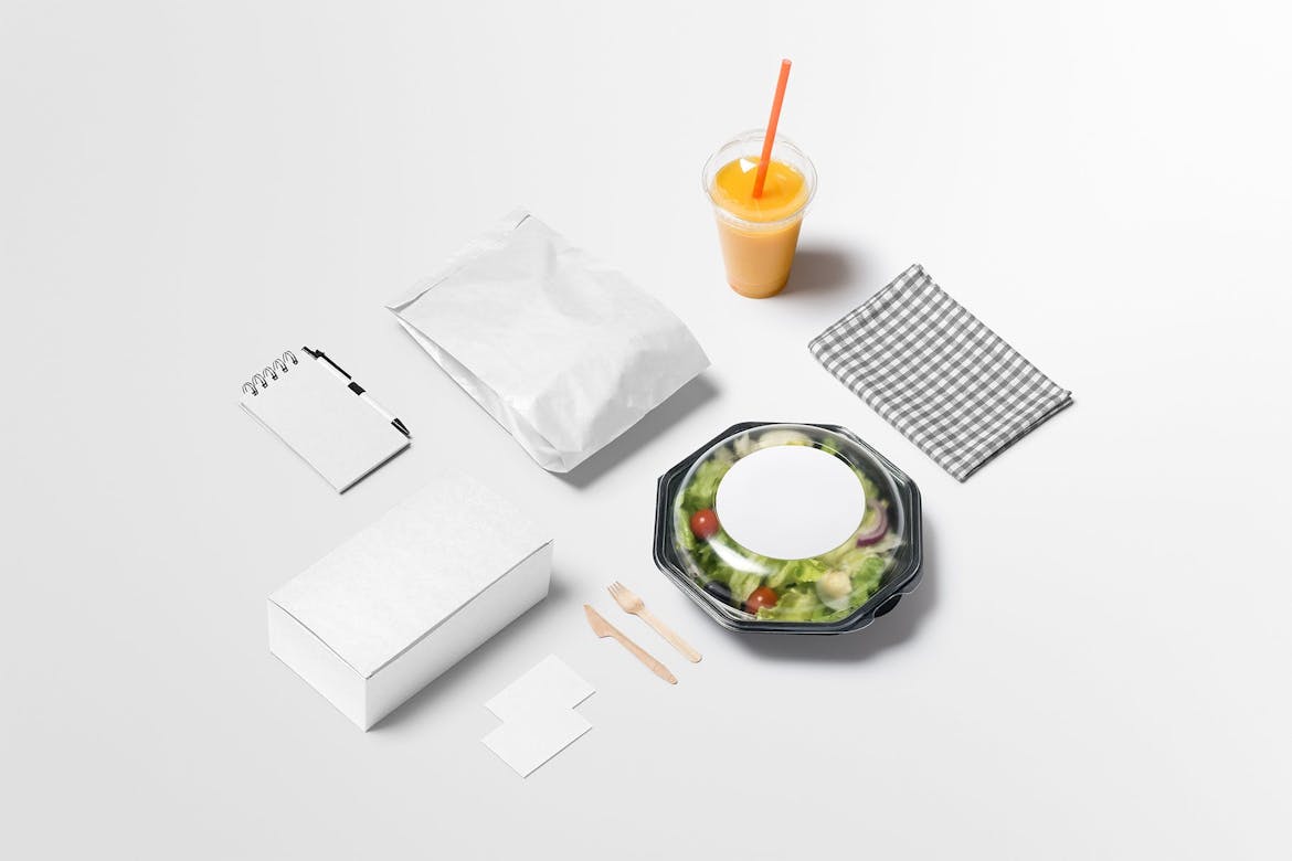 Organic Food Packaging Mockup 01 | Premium & Free PSD Mockup Store