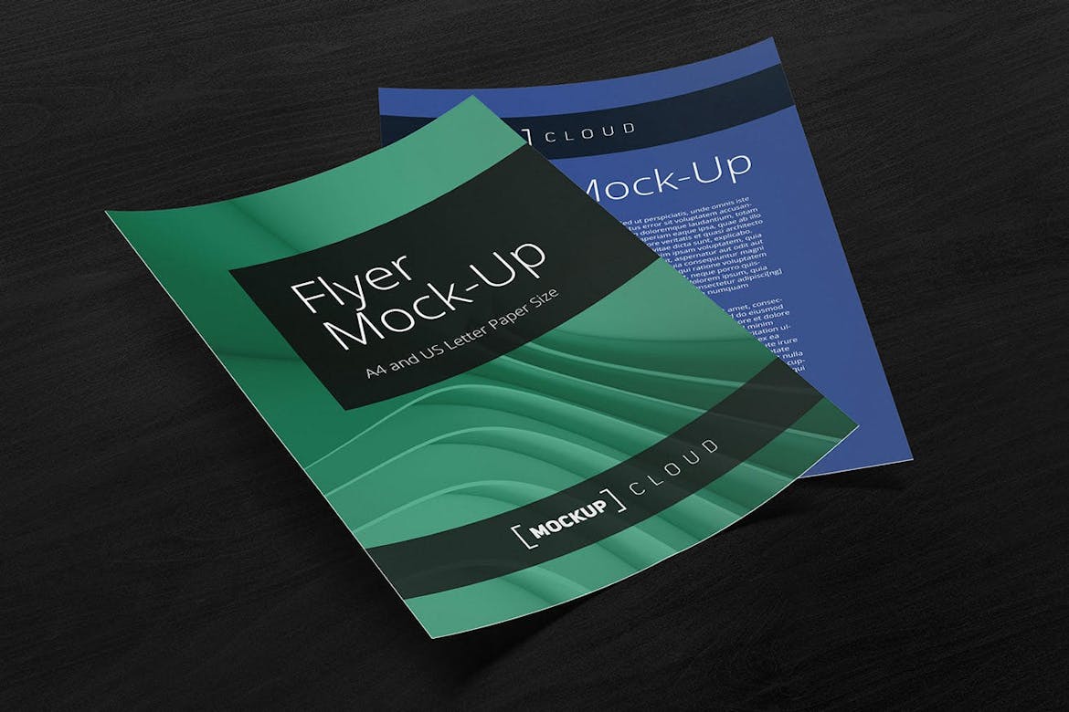 Flyer Mockup Scene 02 | Premium & Free PSD Mockup Store