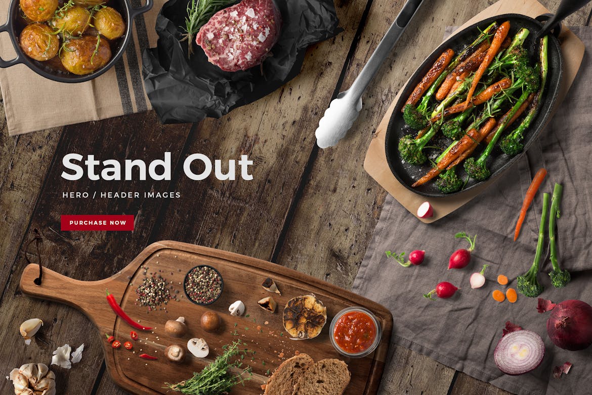 Food Mockup Kitchen Ready Scene 02 | Premium & Free PSD Mockup Store