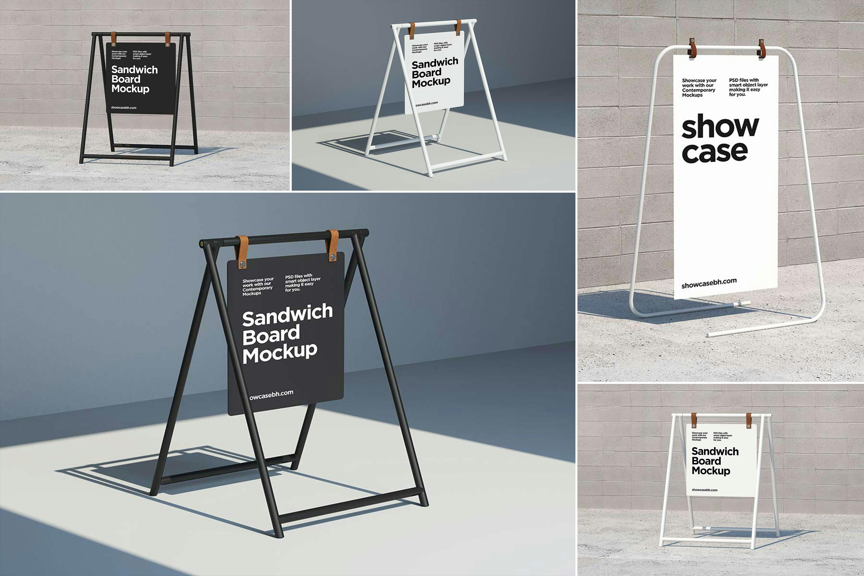 Signs & Billboards Mockups. Premium And Free PSD Mockup Templates