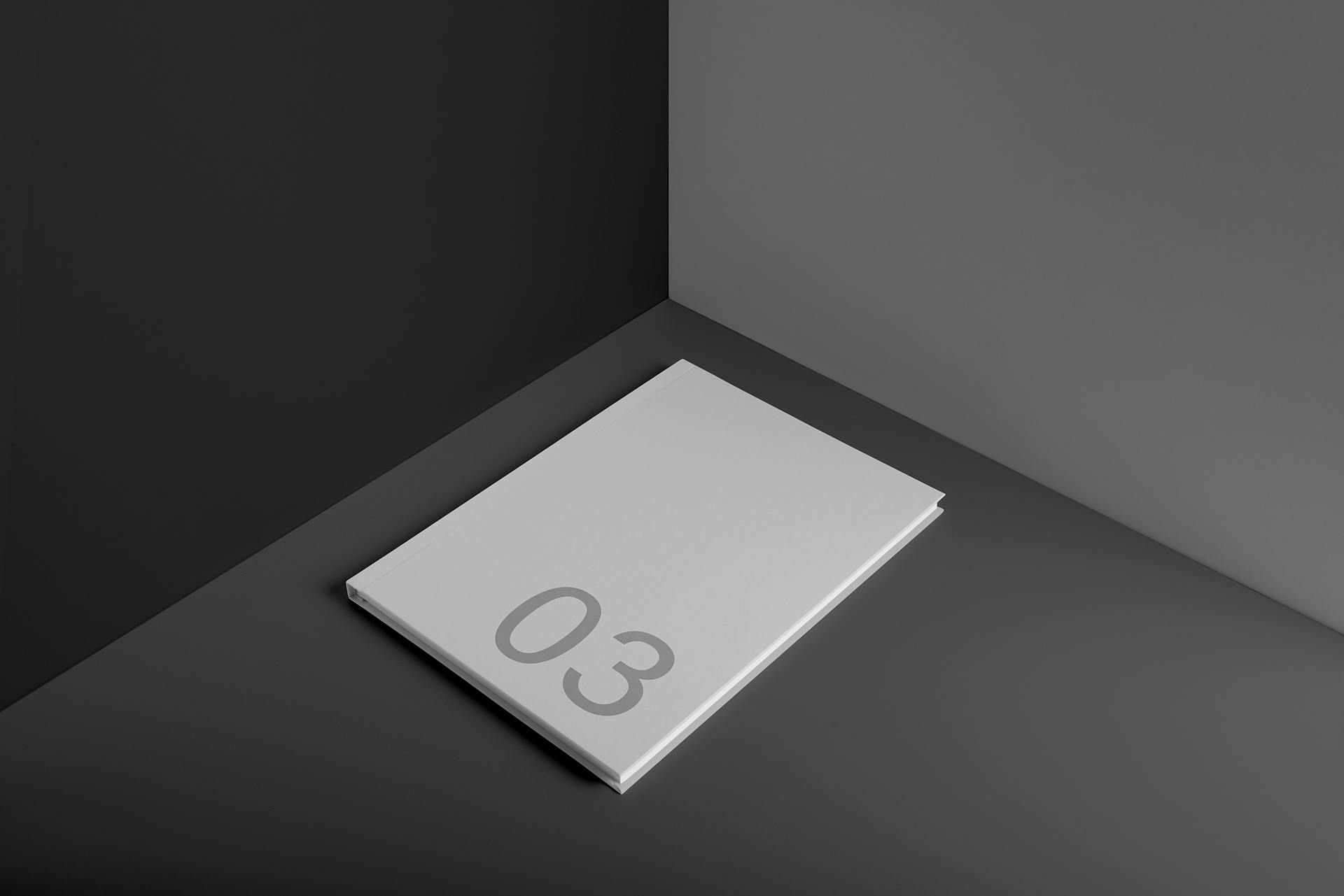 Horizontal Hard Cover Brochure Mockup Scene 05 | Premium & Free PSD ...