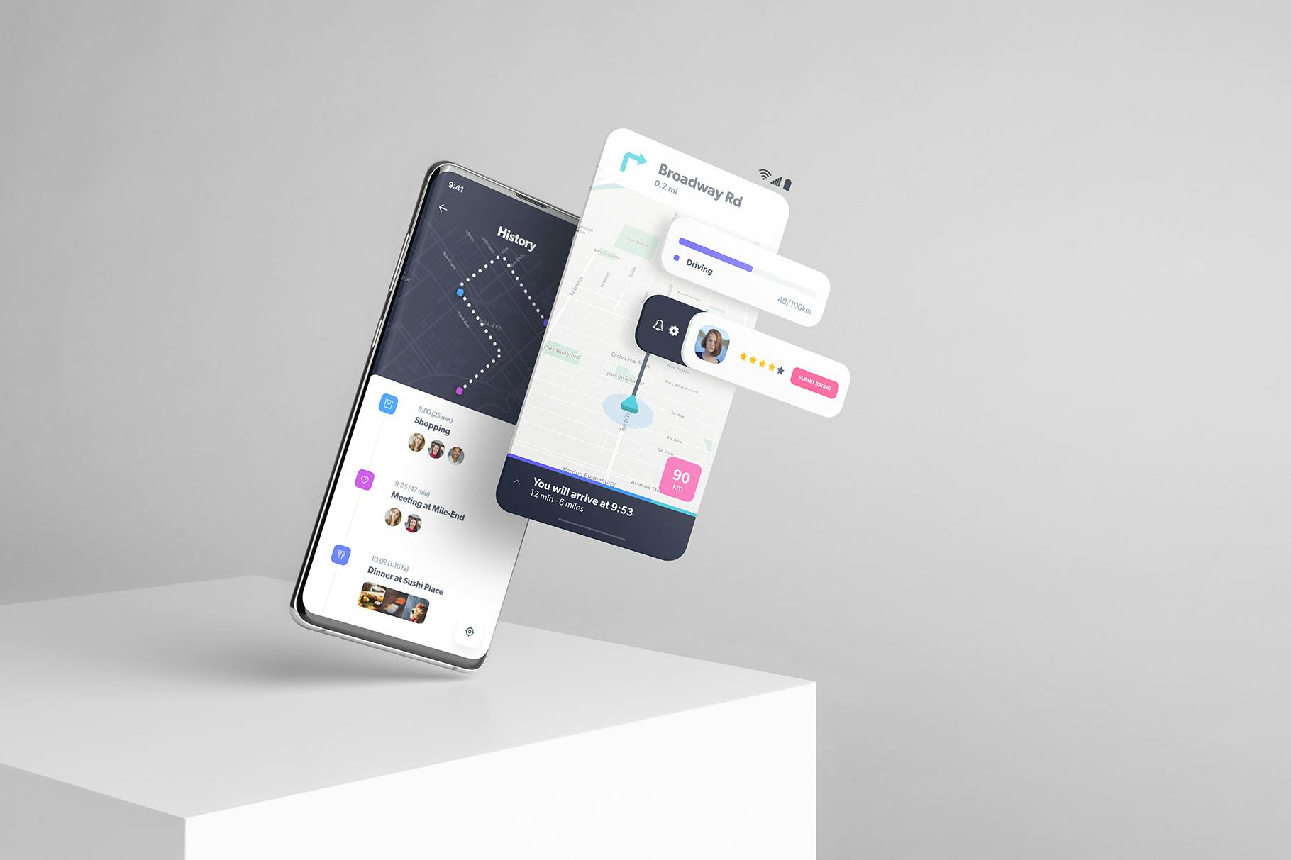 Mobile Mockups. Premium And Free PSD Mockup Templates