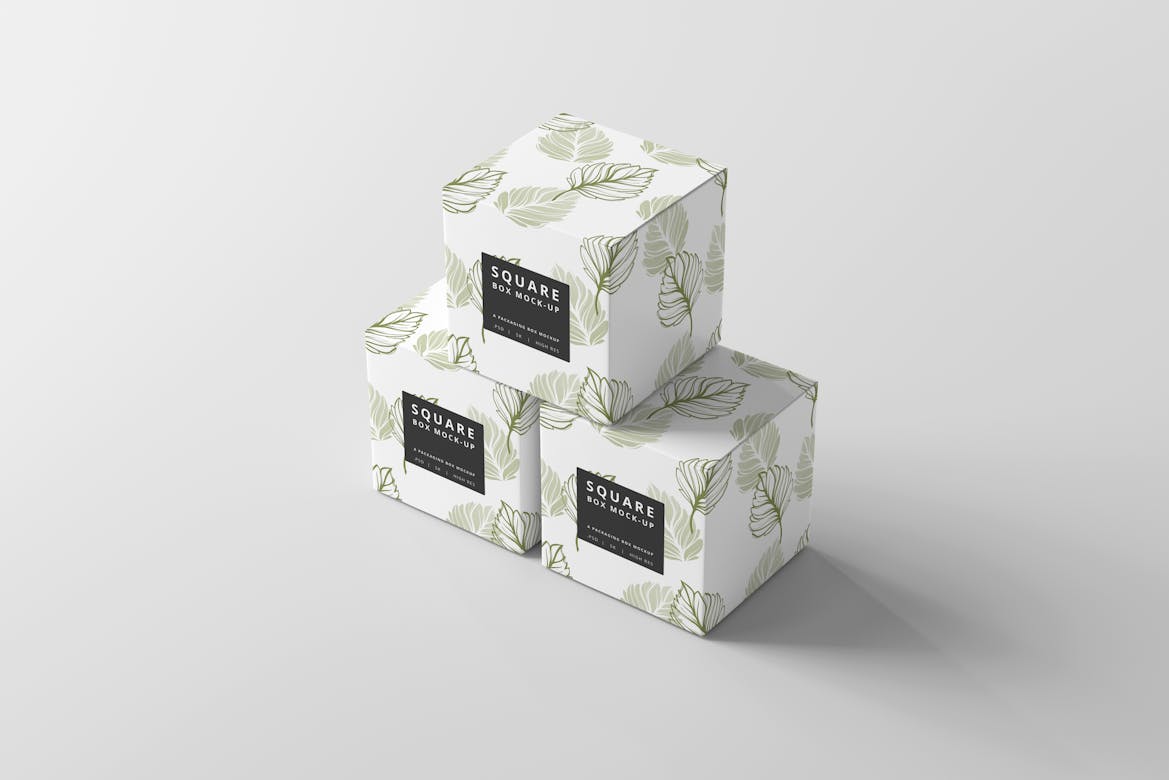 Square Box Mockups | Premium & Free PSD Mockup Store