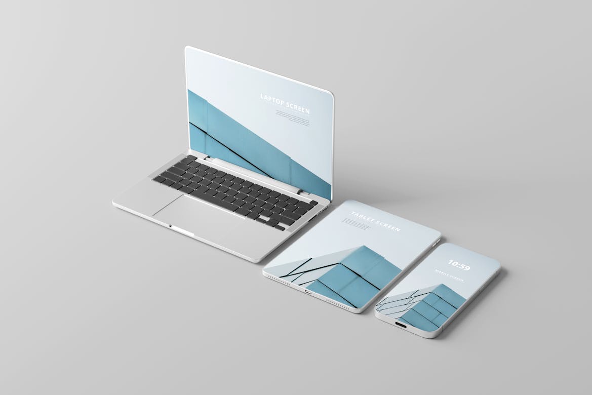 Modern Display / Screen Mockups | Premium & Free PSD Mockup Store