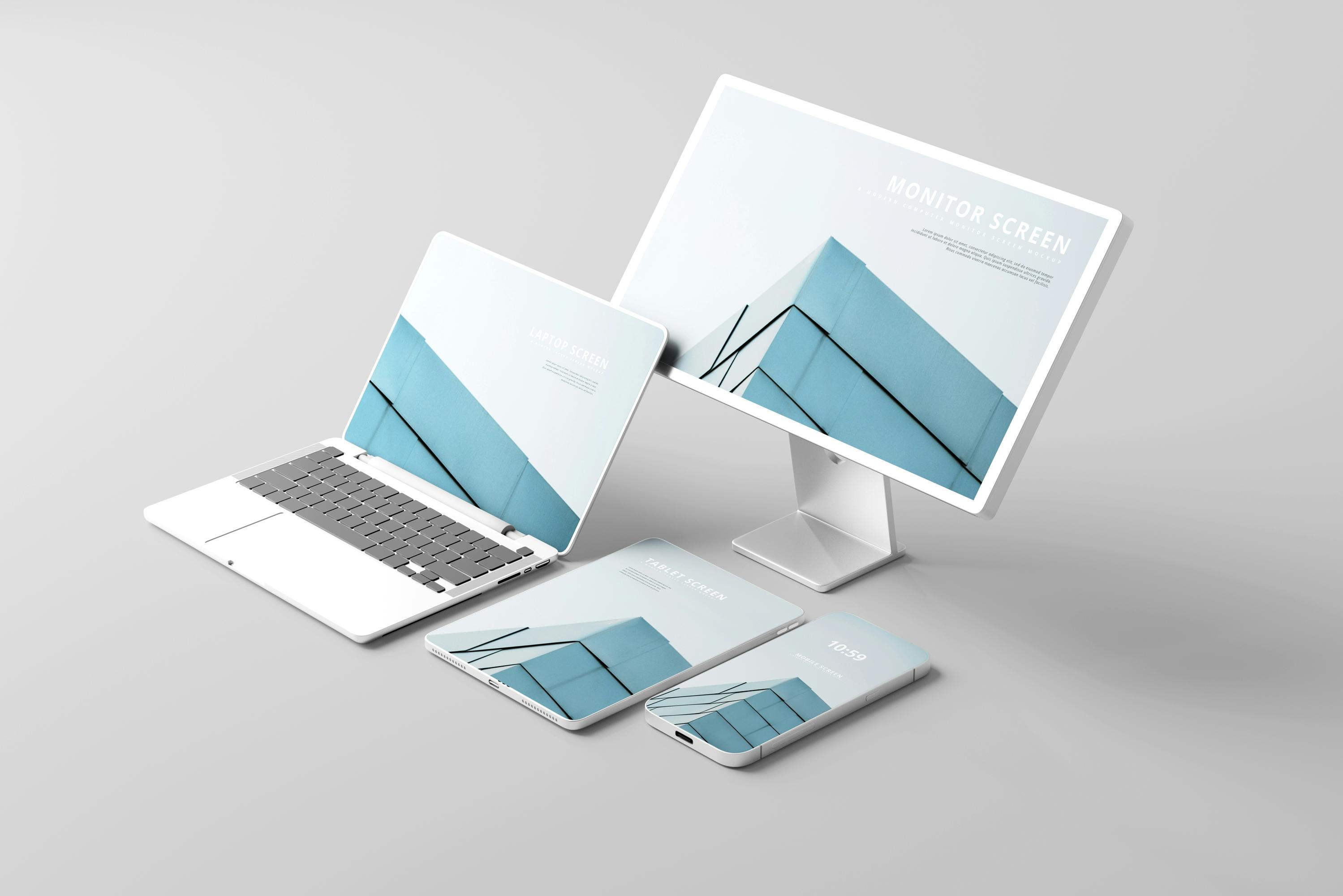 Mobile Mockups. Premium And Free PSD Mockup Templates