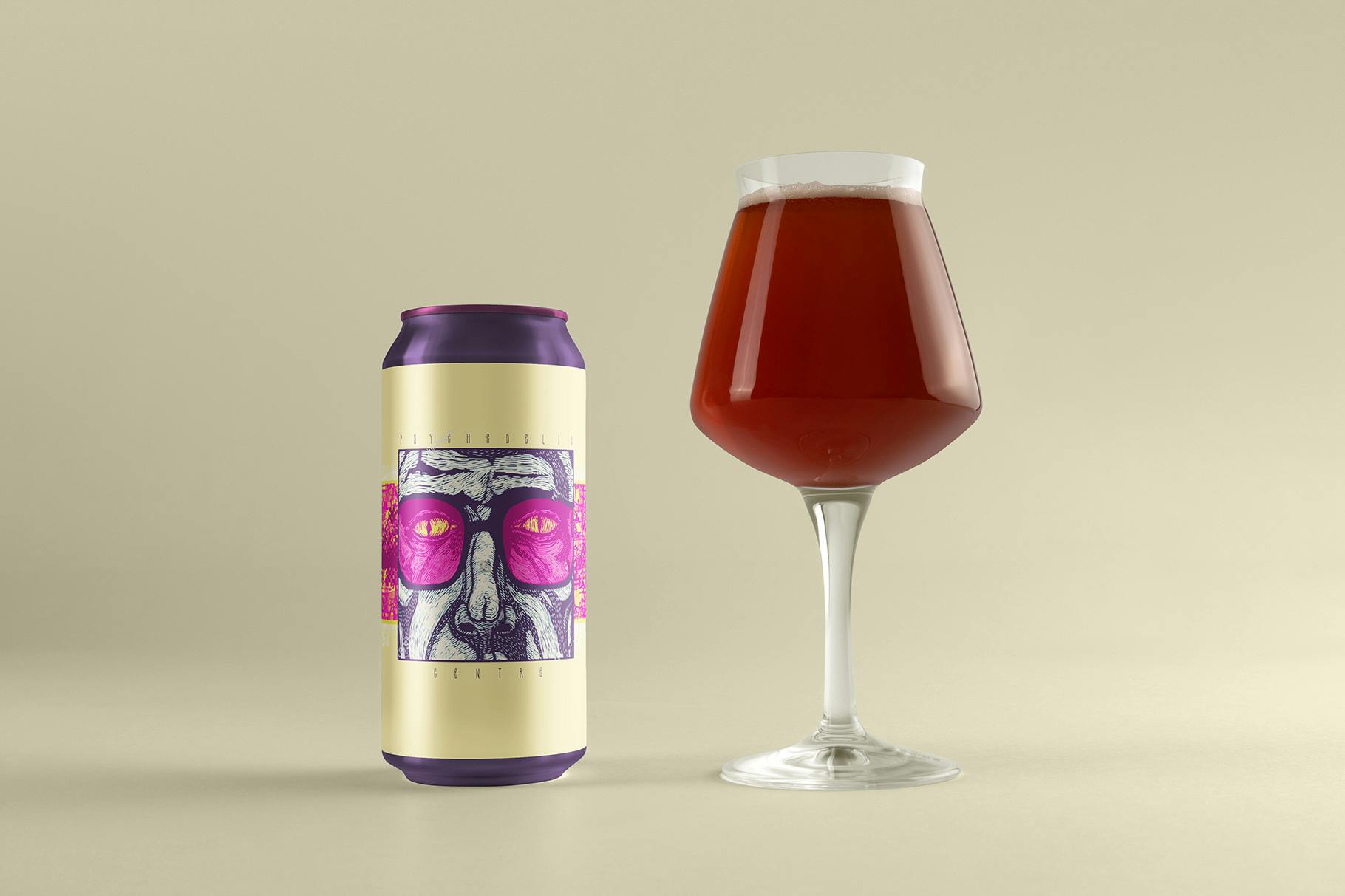 Free Beer Can Mockup | Premium & Free PSD Mockup Store