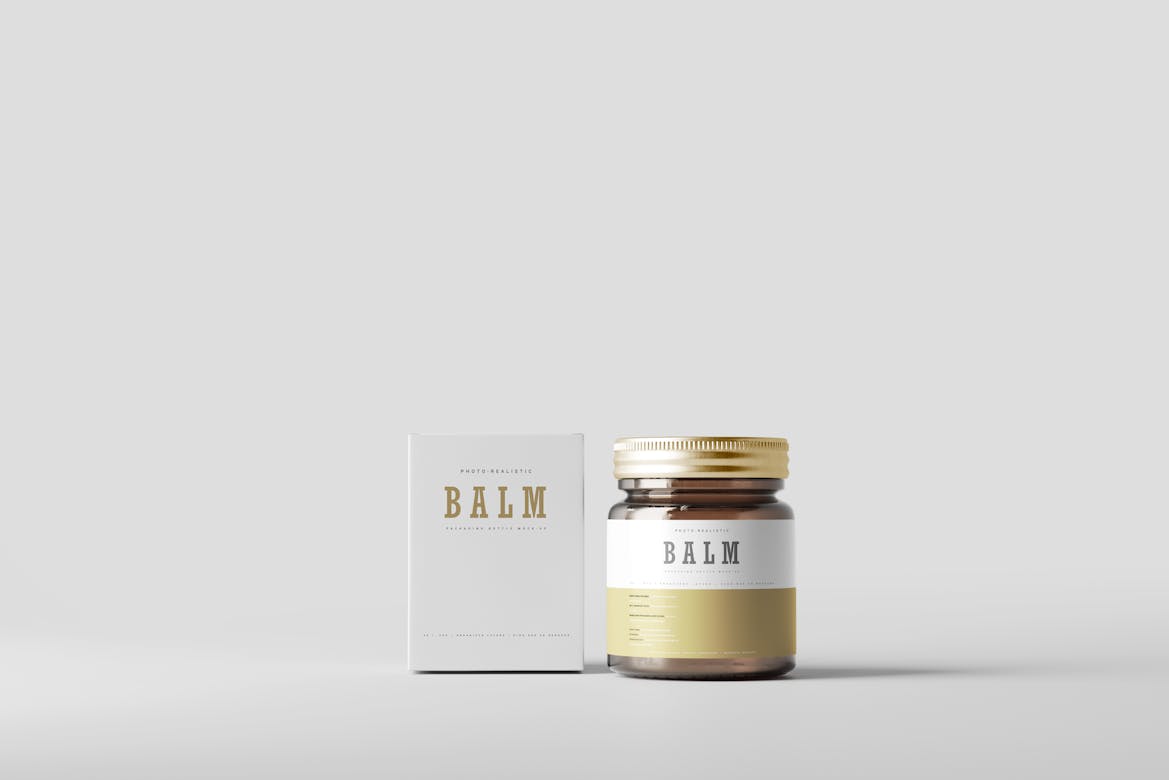 Ointment Balm Bottle Mockup | Premium & Free PSD Mockup Store