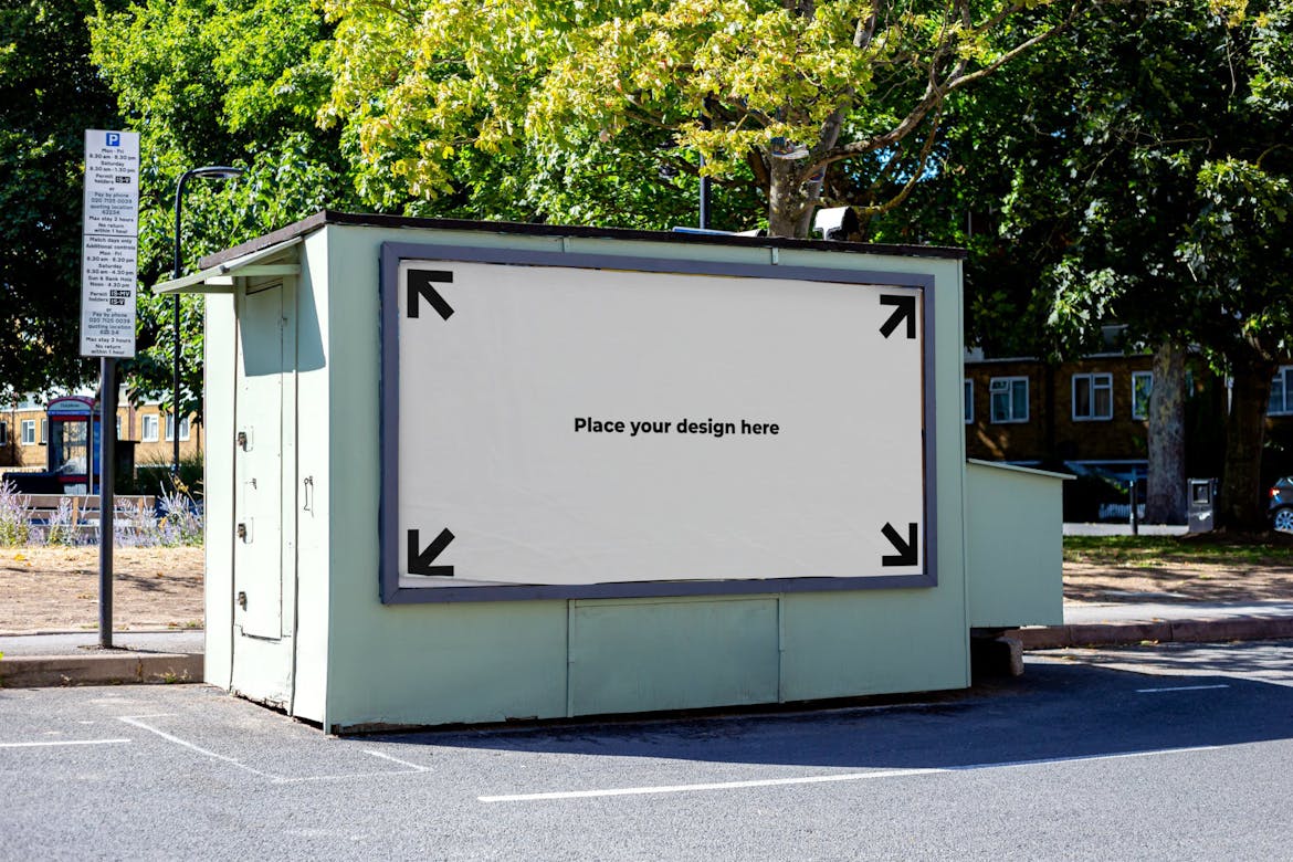 Street Poster - #03 PSD Mockup | Premium & Free PSD Mockup Store