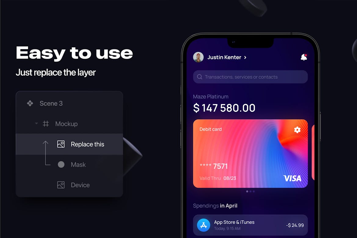 8 Custom Mockups | Premium & Free PSD Mockup Store