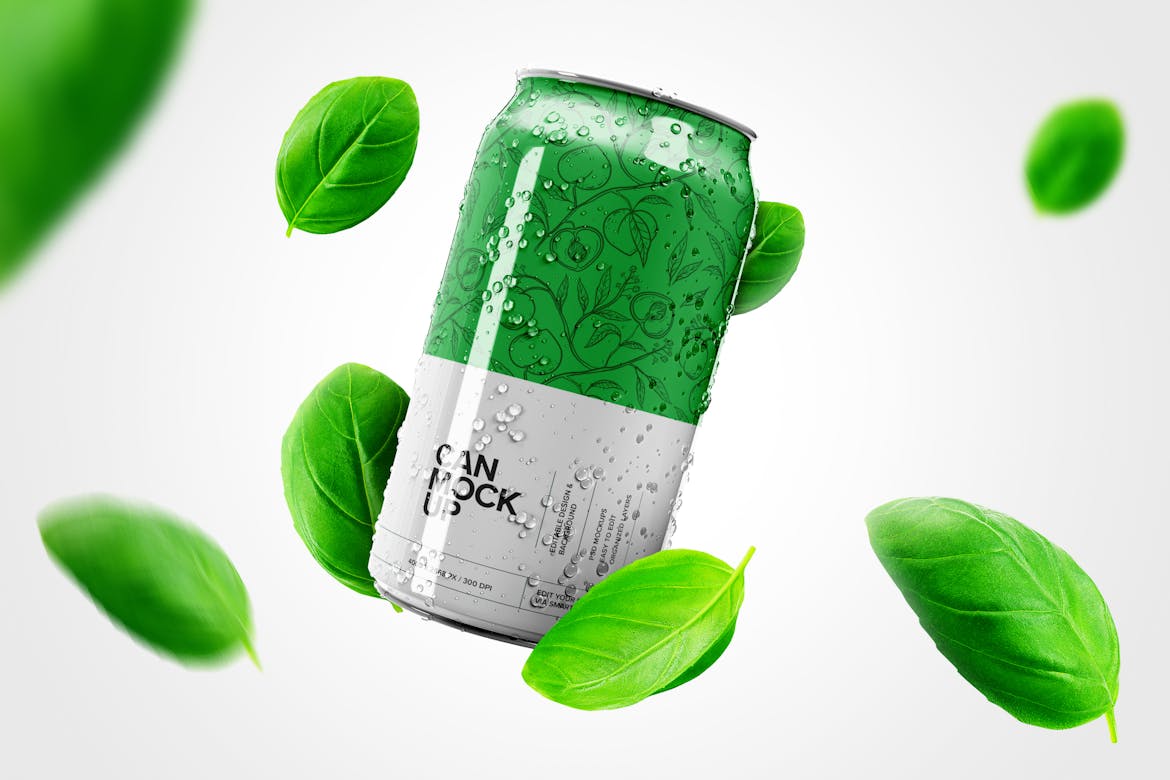 Soda Can Mockup Manipulation | Premium & Free PSD Mockup Store