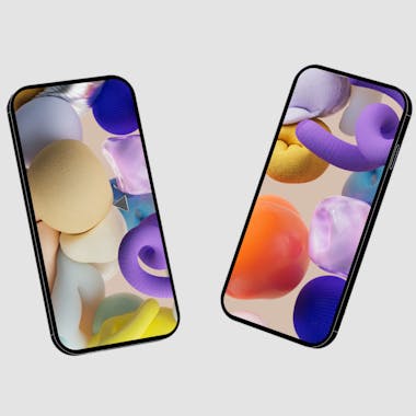 3d illustrated iPhone animation | Premium & Free PSD Mockup Store