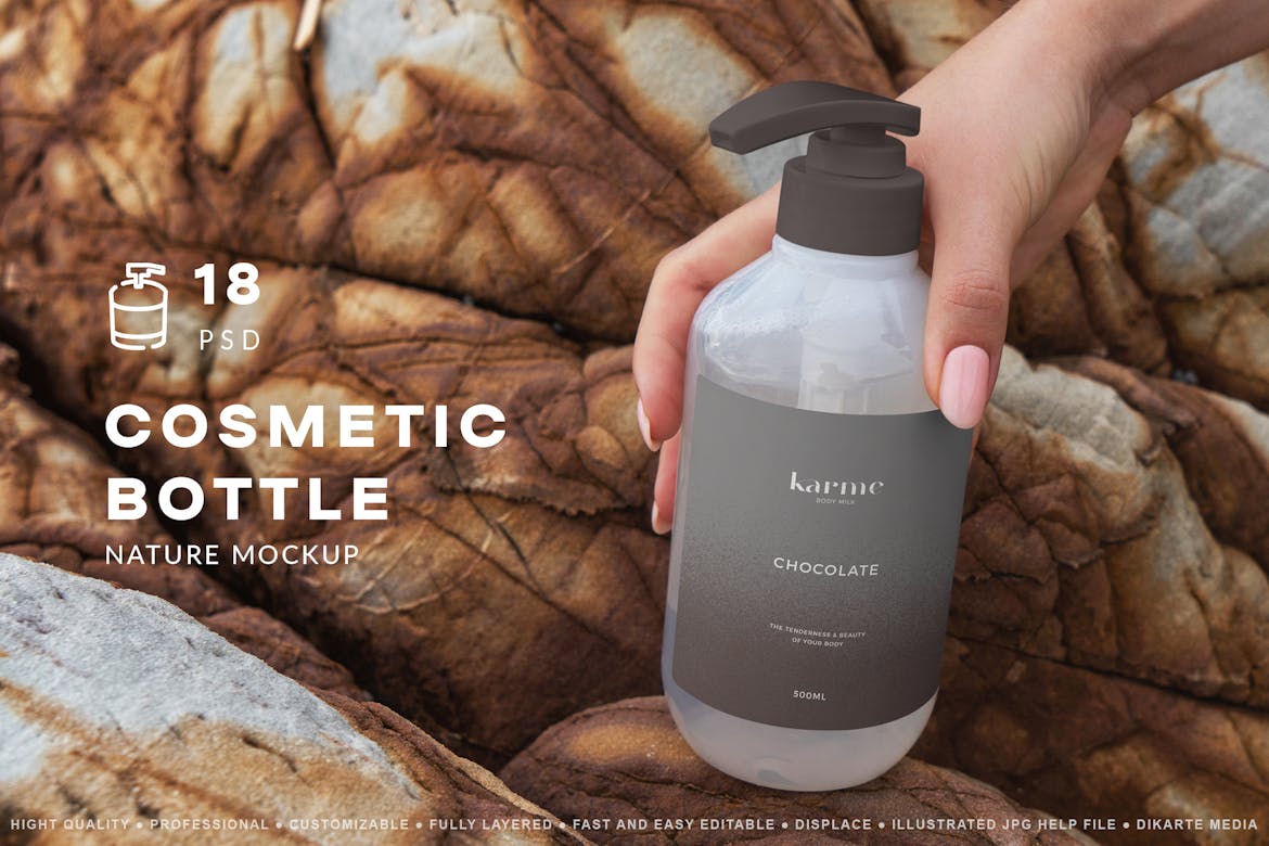 Cosmetic Bottle Mockups | Premium & Free PSD Mockup Store