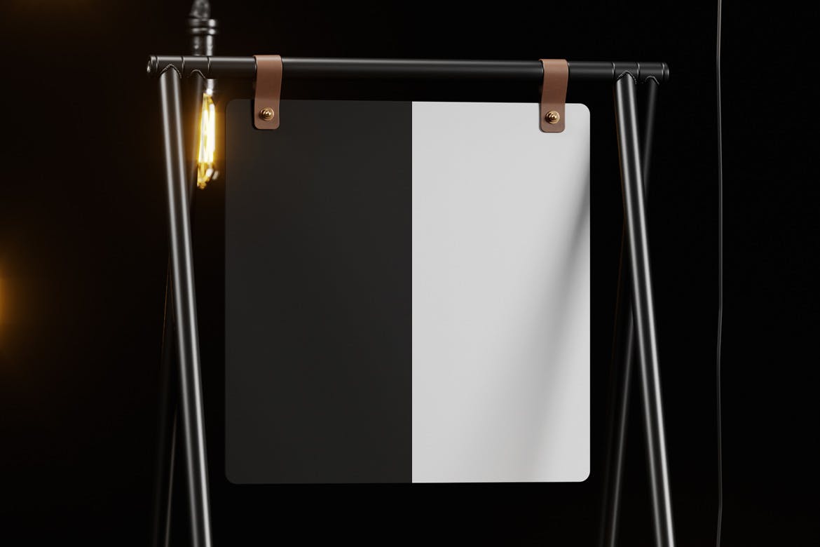 A-Frame Sign Stand Mockup | Premium & Free PSD Mockup Store