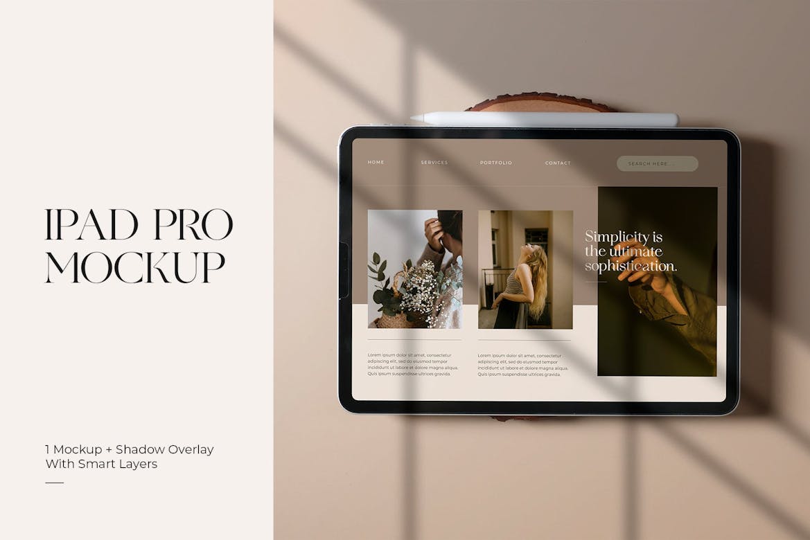 iPad Pro Photo Mockup #02 | Premium & Free PSD Mockup Store