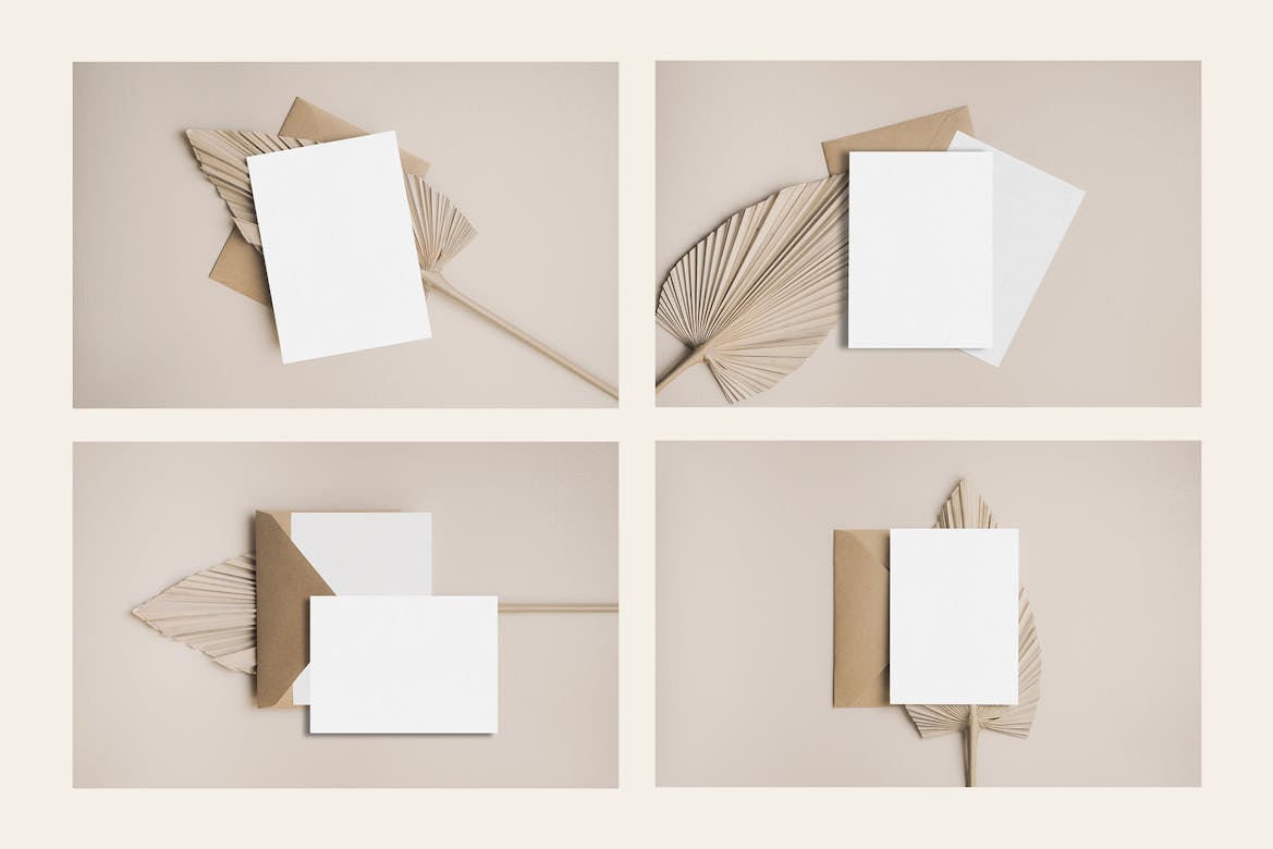 Boho Card Photo Mockups Bundle | Premium & Free PSD Mockup Store