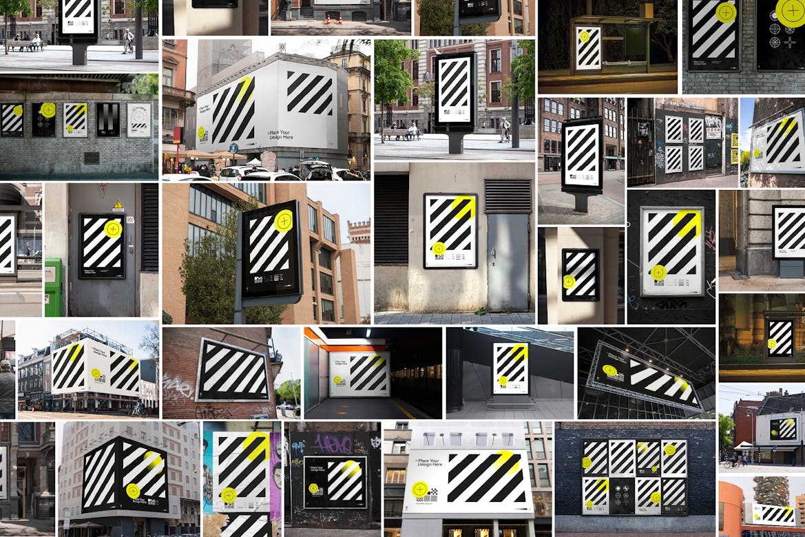 Urban Poster Mockup Bundle 01 | Premium & Free PSD Mockup Store