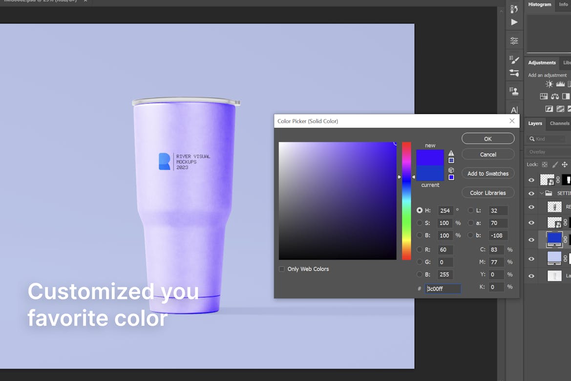 Basic Tumbler | Premium & Free PSD Mockup Store