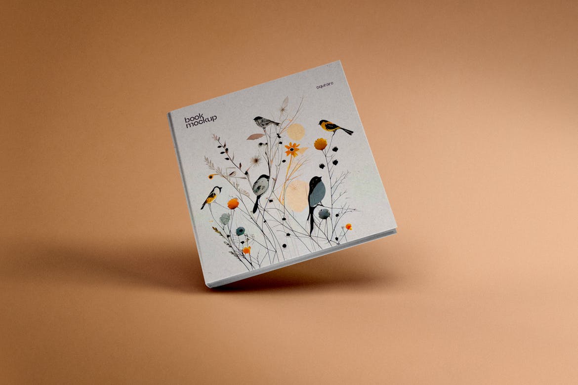 Square Book Cover Mockup Design | Premium & Free PSD Mockup Store