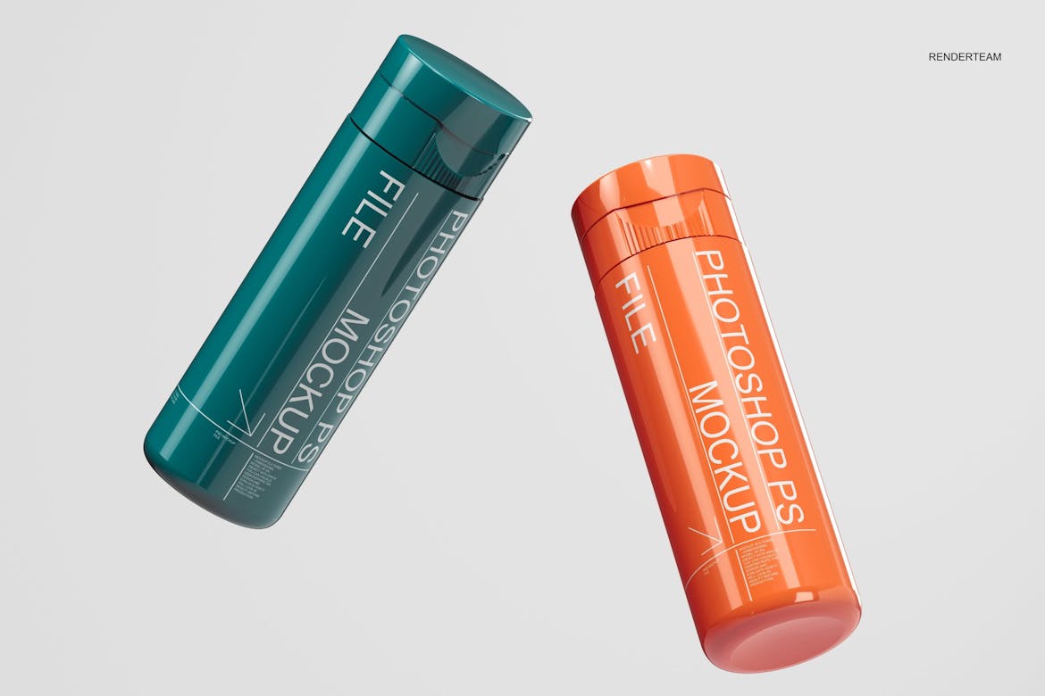 Cosmetic Bottle Mockup Set | Premium & Free PSD Mockup Store